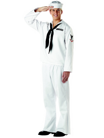 Mens Classic Sailor Costume - Angels Fancy Dress